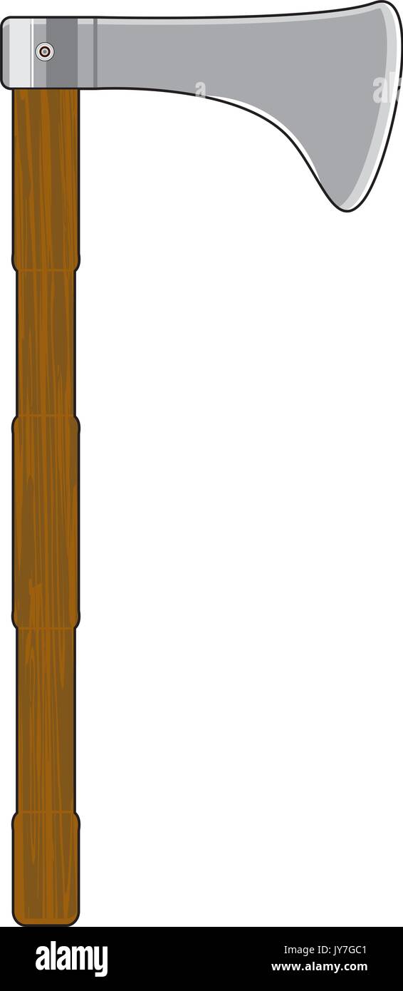 Cartoon Norse Viking Warriors Battle Axe Stock Vector Image & Art - Alamy