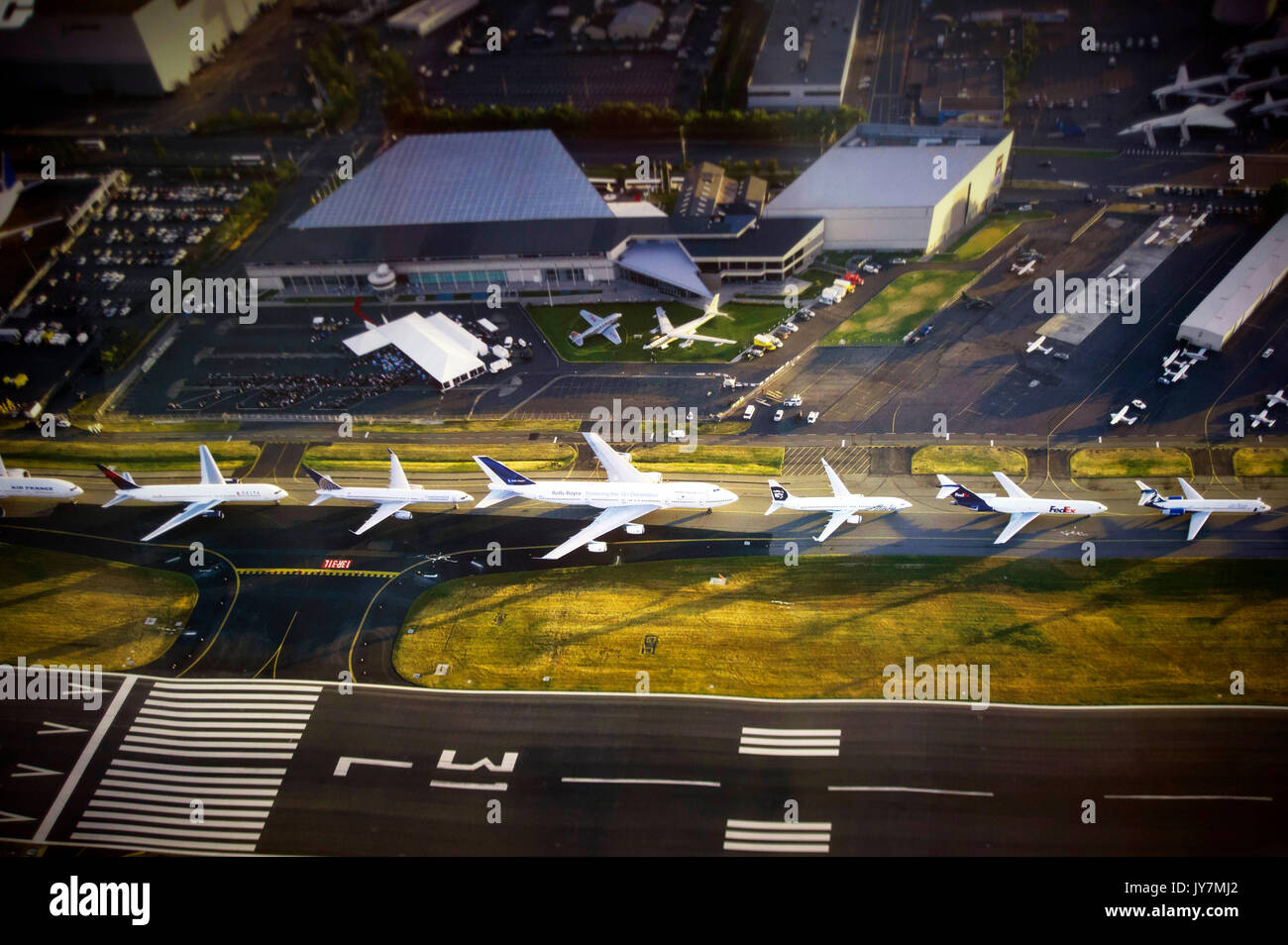 Flight Simulator Training Stock Photo - Alamy