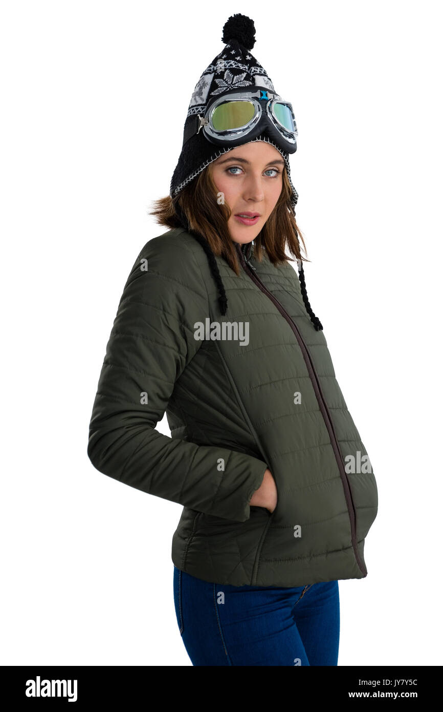 Coat pockets woman hi-res stock photography and images - Alamy