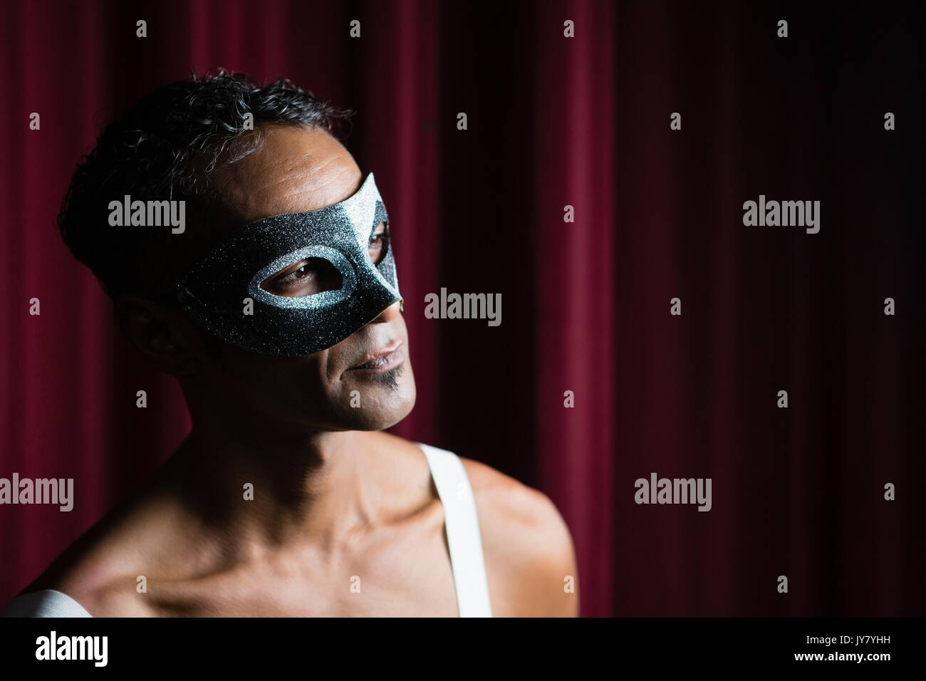 Man face masquerade in art hi-res stock photography and images - Alamy