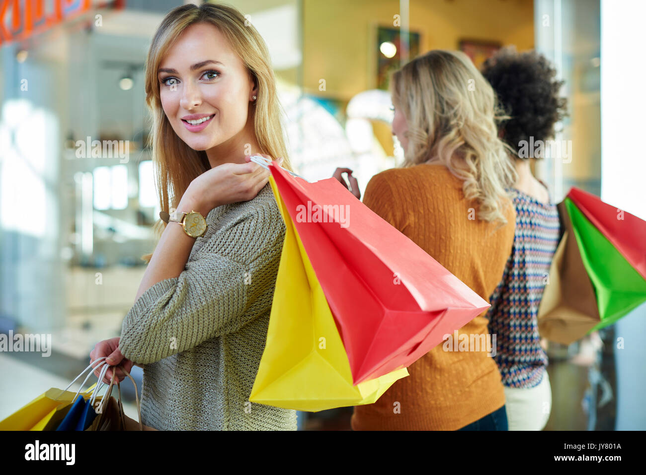 Shopping is my big hobby Stock Photo - Alamy