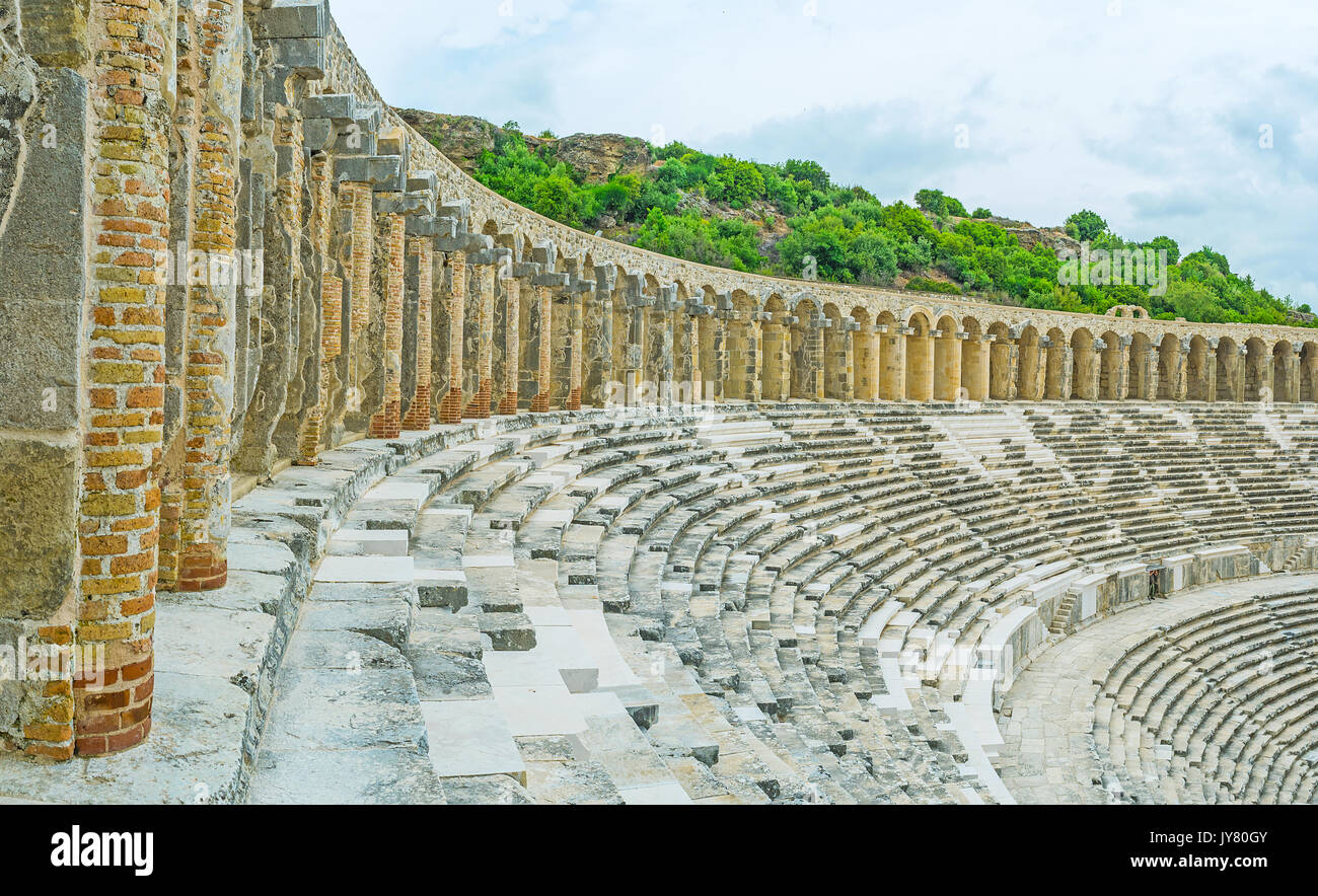 Theatron ancient greek theater hi-res stock photography and images - Alamy