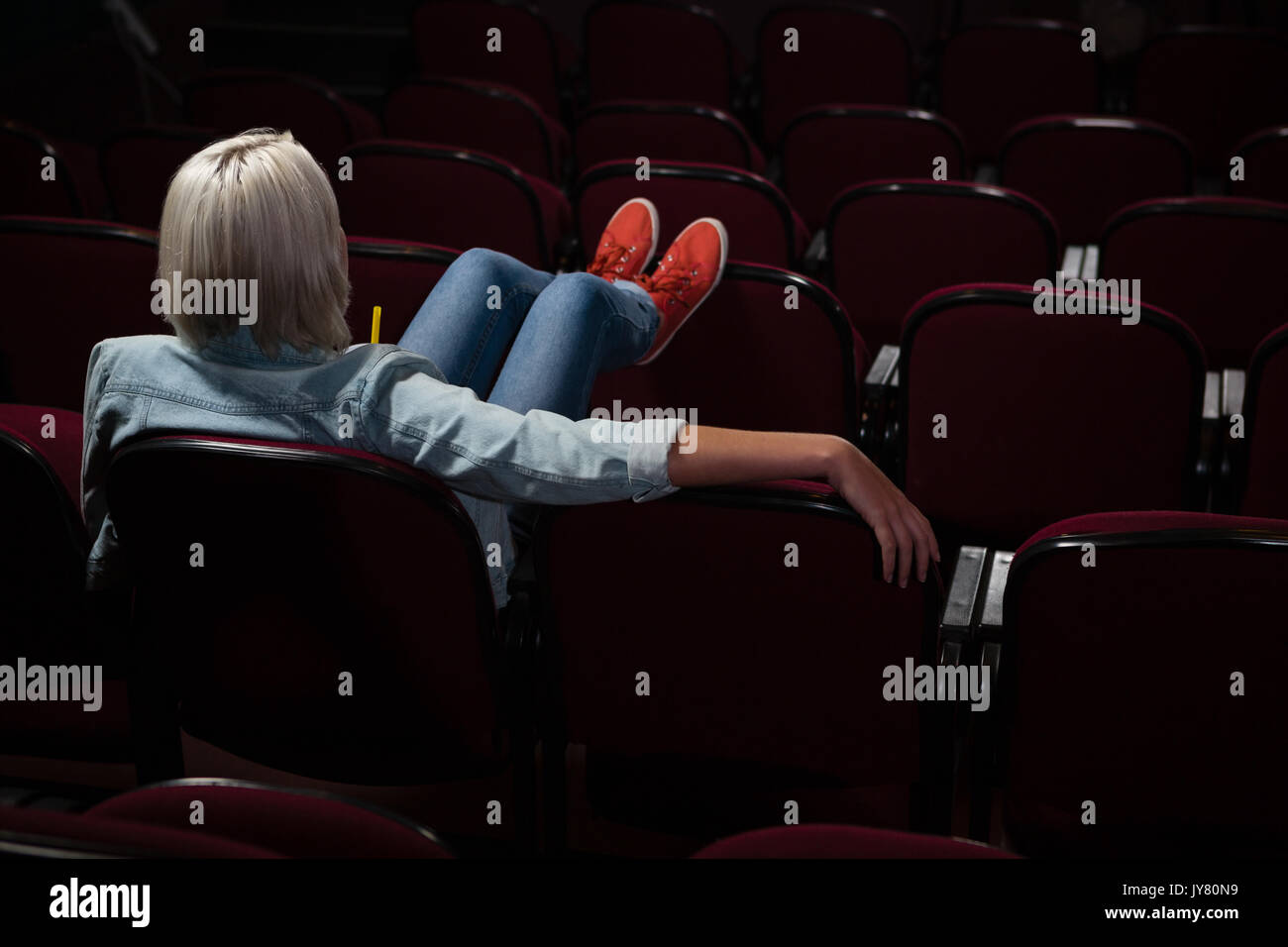 Rear of auditorium hi-res stock photography and images - Alamy