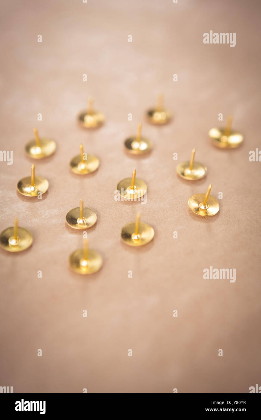 Brown wooden pins hi-res stock photography and images - Alamy