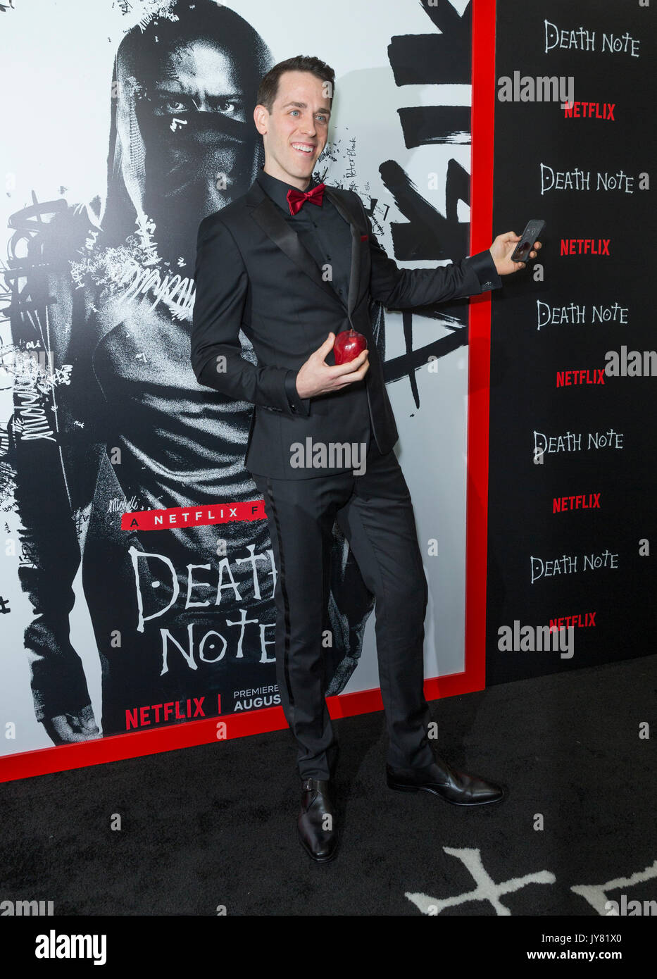 New York, NY USA - August 17, 2017: Jason Liles attends Netflix ...