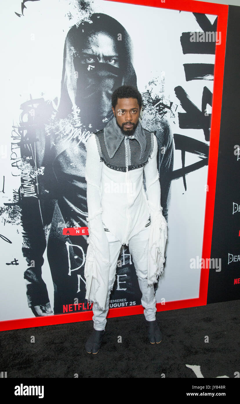 Lakeith stanfield death note hi-res stock photography and images - Alamy