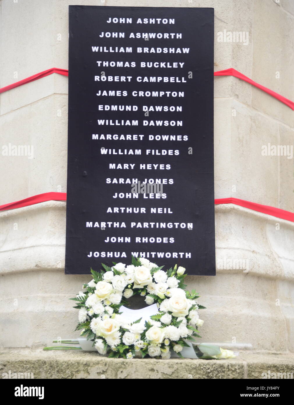 Peterloo memorial hi-res stock photography and images - Alamy