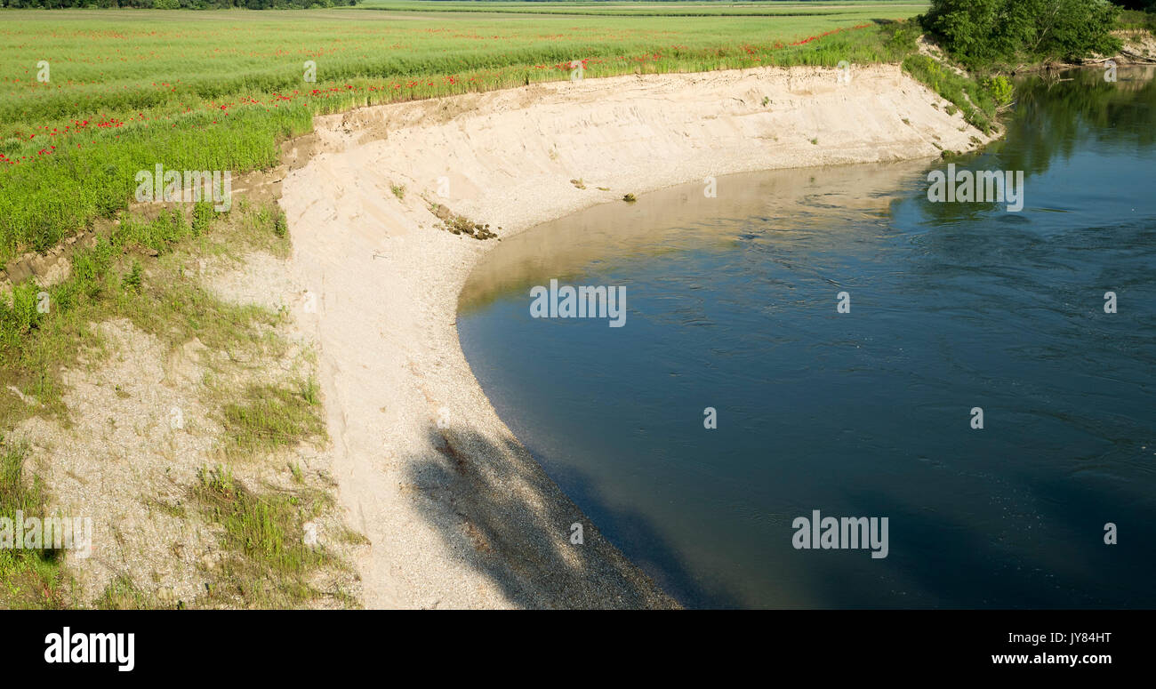 Steep river bank hi-res stock photography and images - Alamy