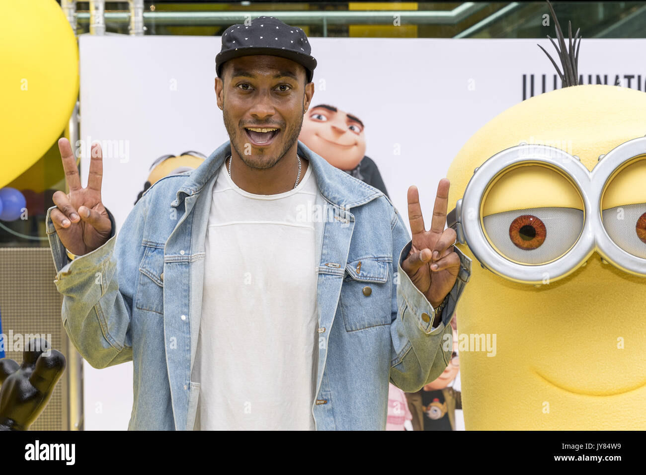 Sunnery James attending the Amsterdam premiere of 'Despicable Me 3' at ...