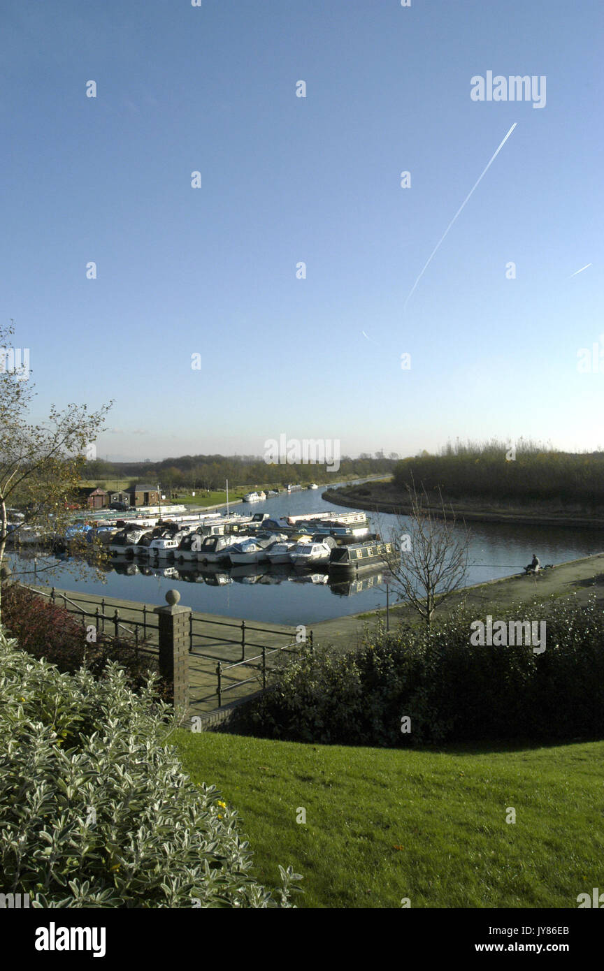 Boothstown Basin Marina Stock Photo - Alamy