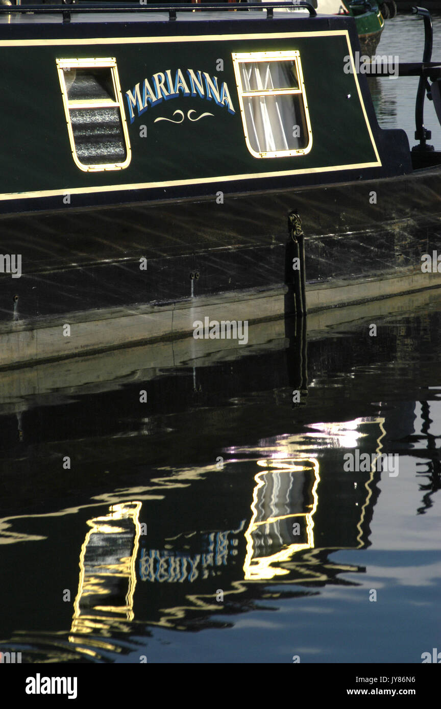 Boothstown Basin Marina Stock Photo - Alamy
