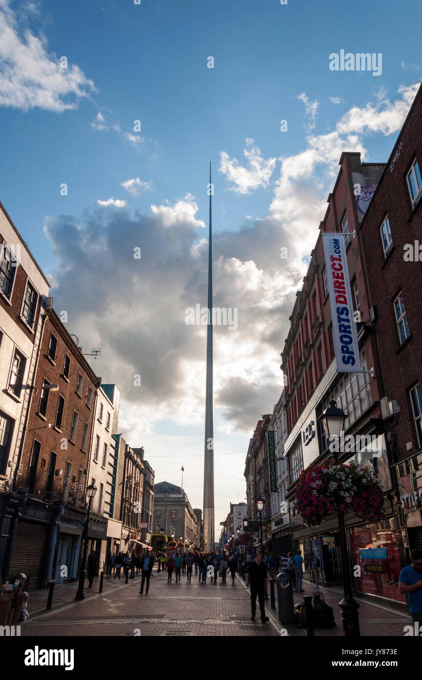 The Spire of Dublin, alternatively titled the Monument of Light, is a ...