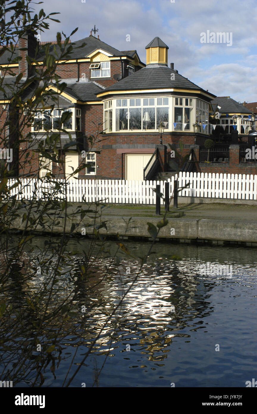 Boothstown Basin Marina Stock Photo - Alamy