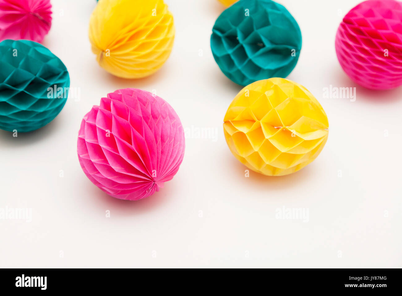 Honeycomb pom pom hi-res stock photography and images - Alamy