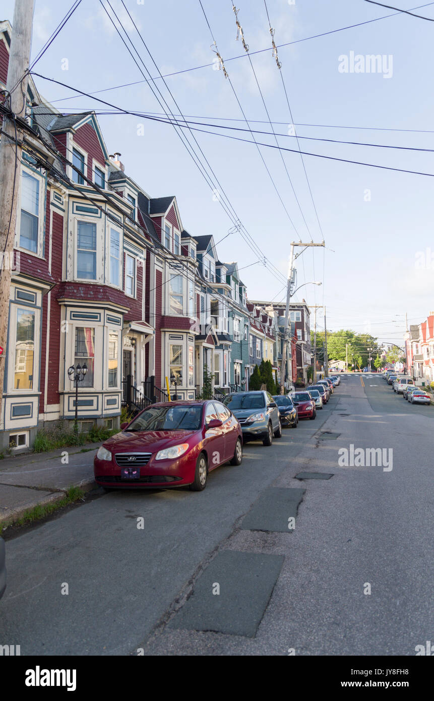 In the downtown section of St. John's Newfoundland known as The Battery ...