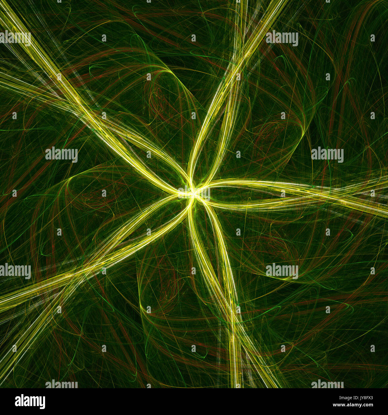 Colorful glowing pentagram pattern, abstract art for background Stock ...