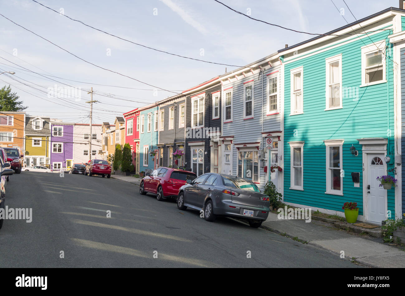 In the downtown section of St. John's Newfoundland known as The Battery ...