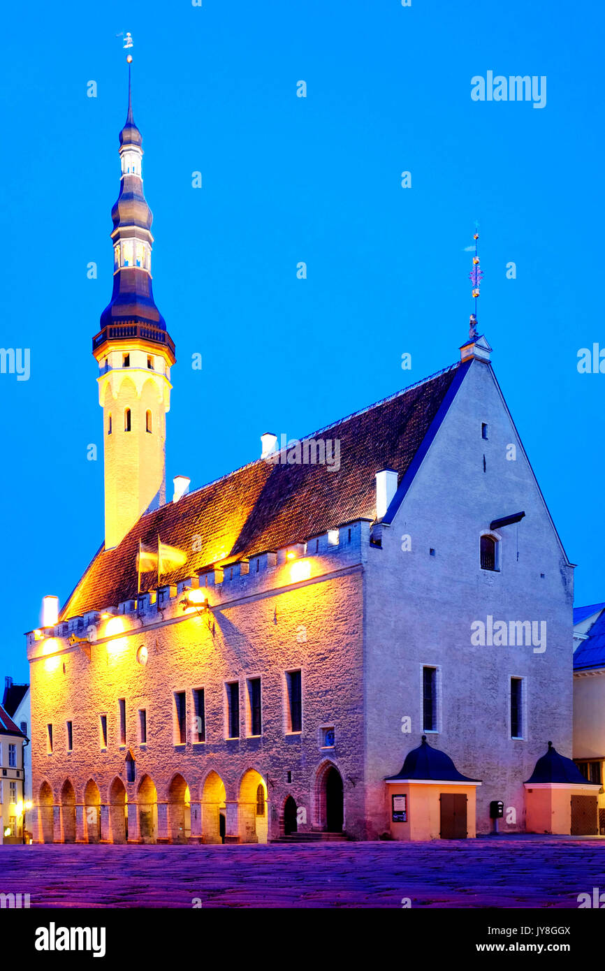 Tallinn Town Hall, Tallinn, Estonia Stock Photo - Alamy