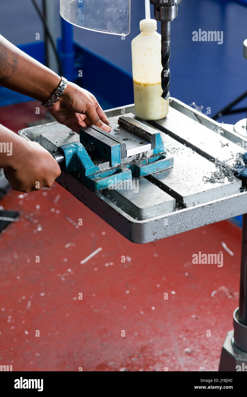 Female drilling hi-res stock photography and images - Alamy