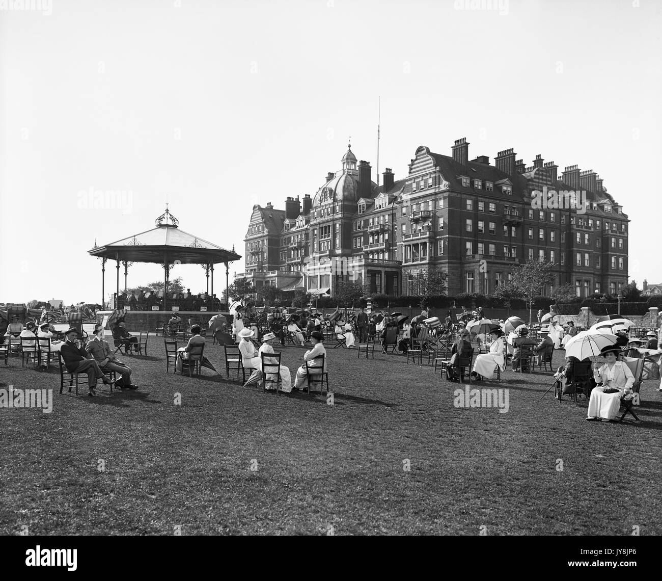 Hotel Metropole, Metropole Road East, Leas, Folkestone, Kent. View from ...