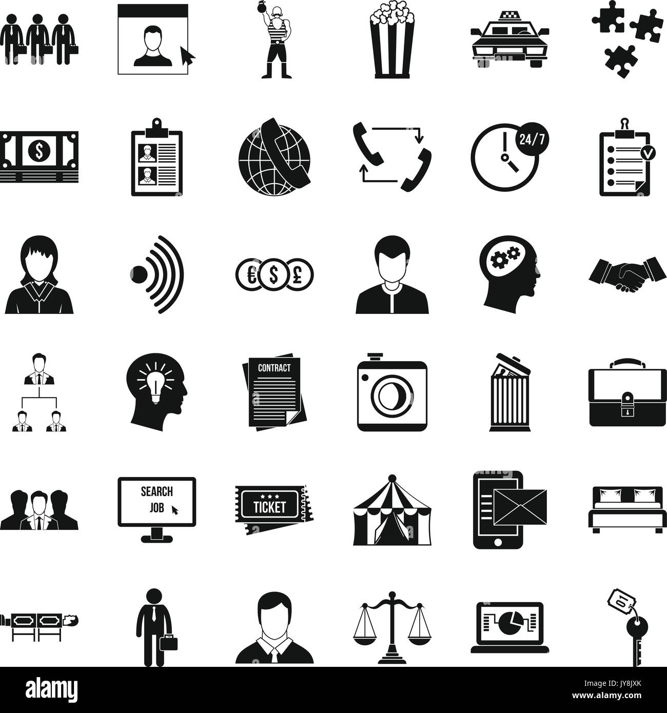 Conformity icons set, simple style Stock Vector Image & Art - Alamy