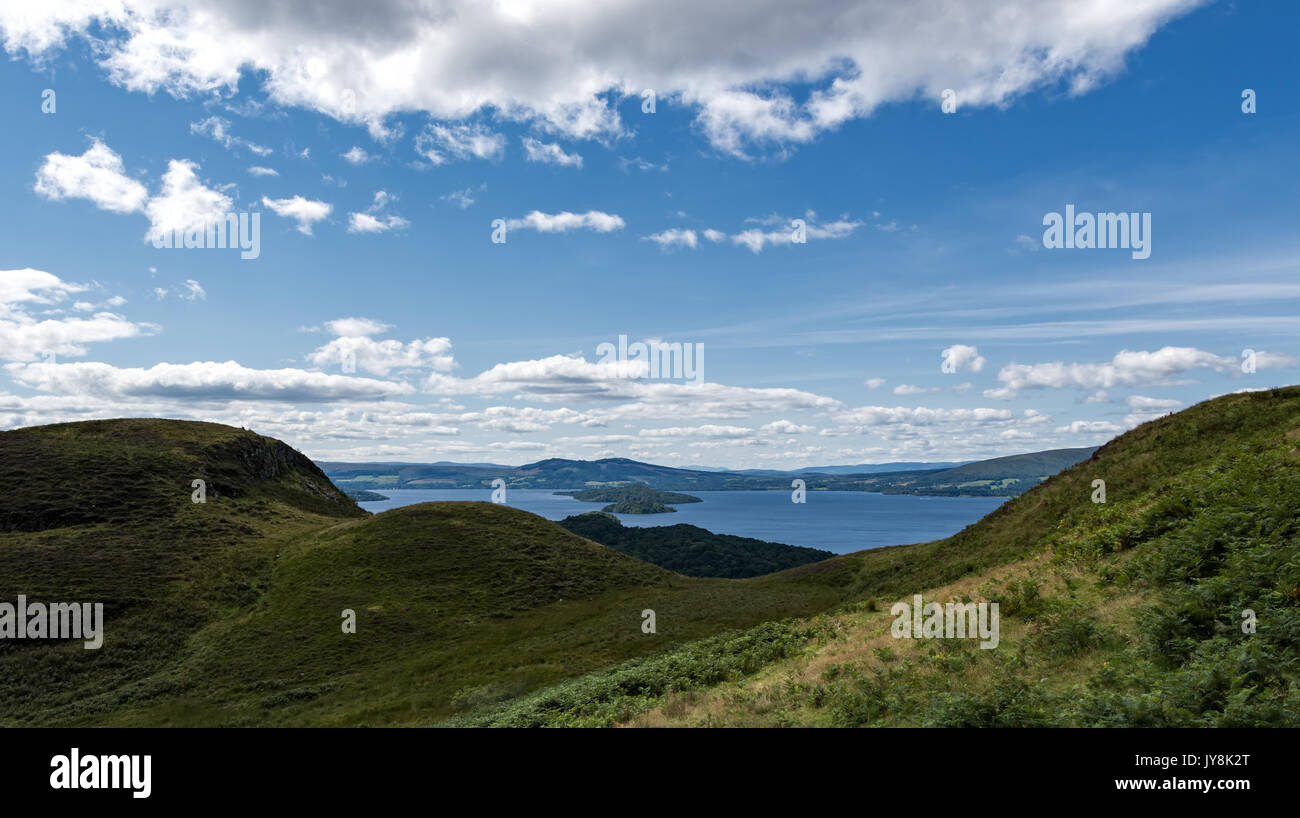 The view from Conic Hill Balmaha Scotland Stock Photo - Alamy