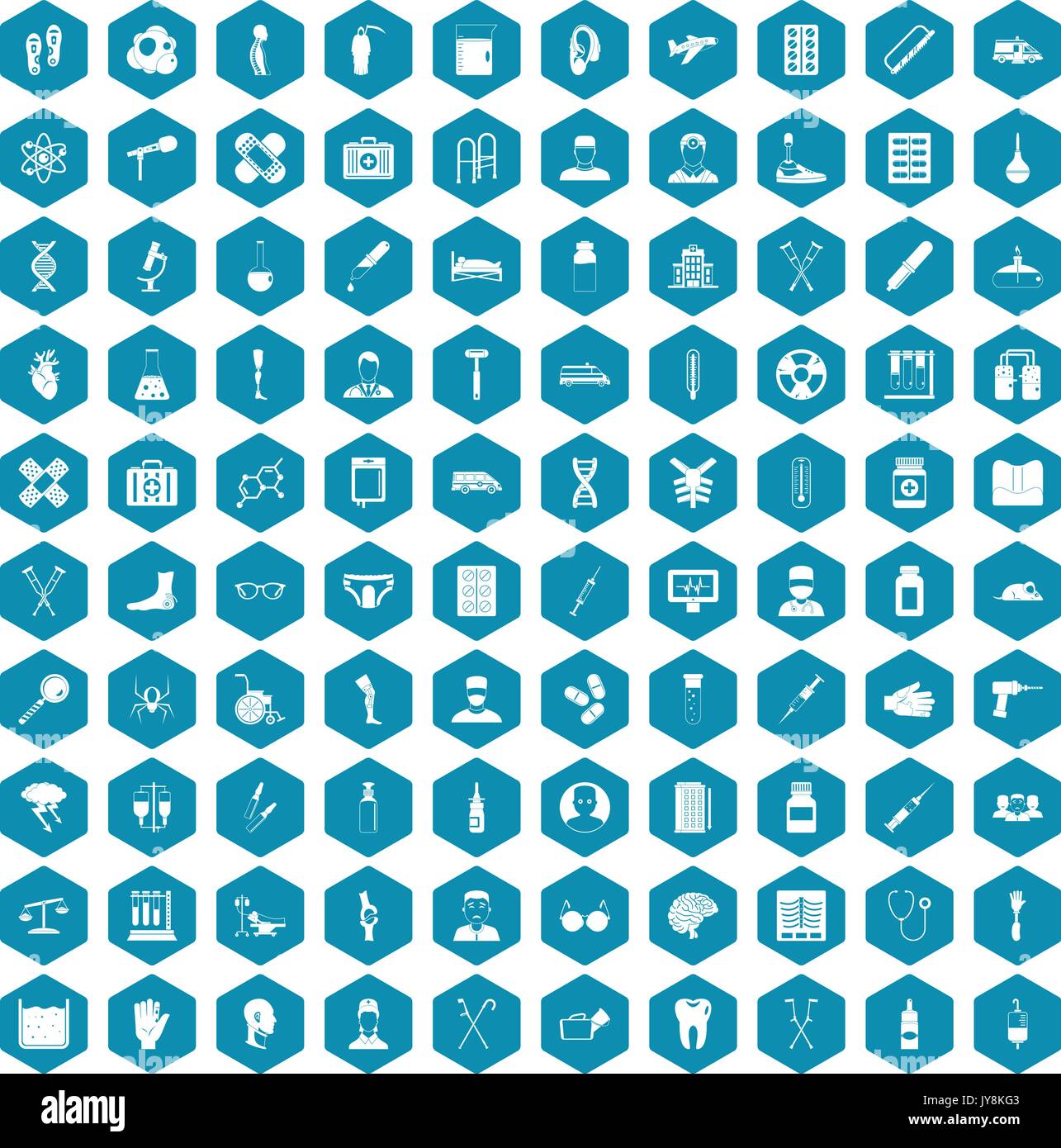 100 ambulance icons sapphirine violet Stock Vector Image & Art - Alamy