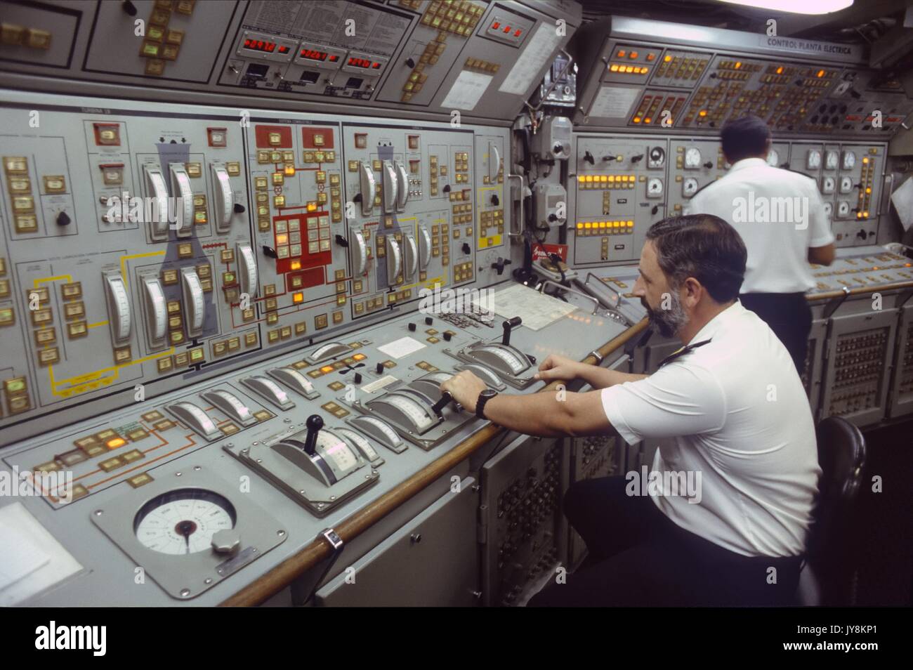 Navy ship control panel hi-res stock photography and images - Alamy