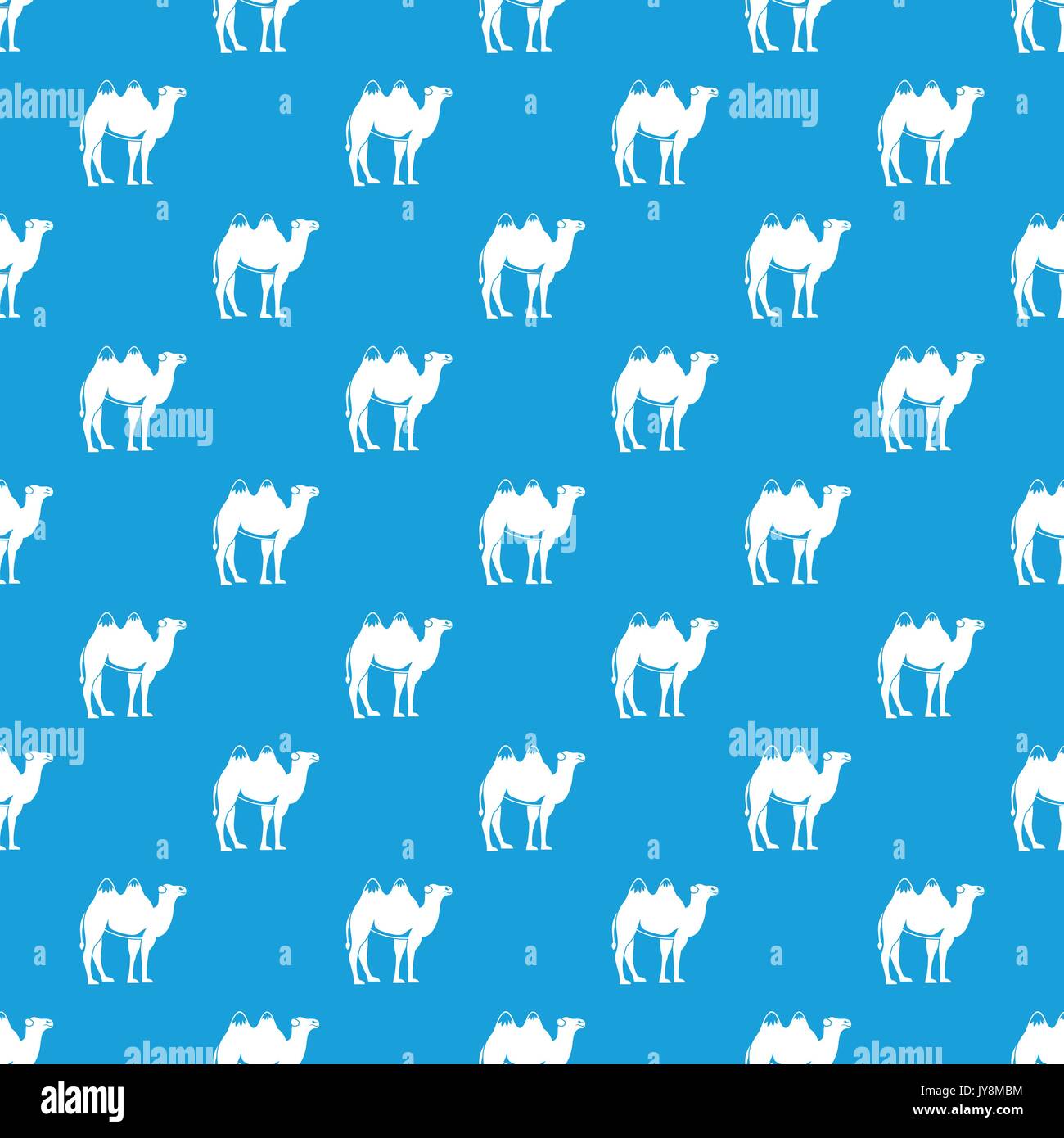 Camel pattern seamless blue Stock Vector Image & Art - Alamy
