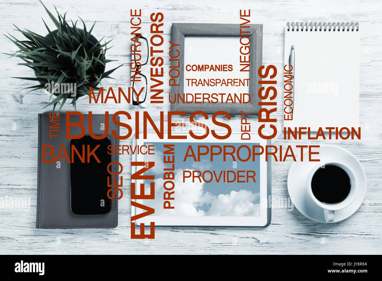 Modern workplace concept Stock Photo - Alamy