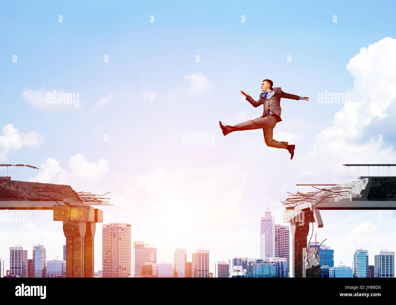 Problem and difficulties overcoming concept Stock Photo - Alamy