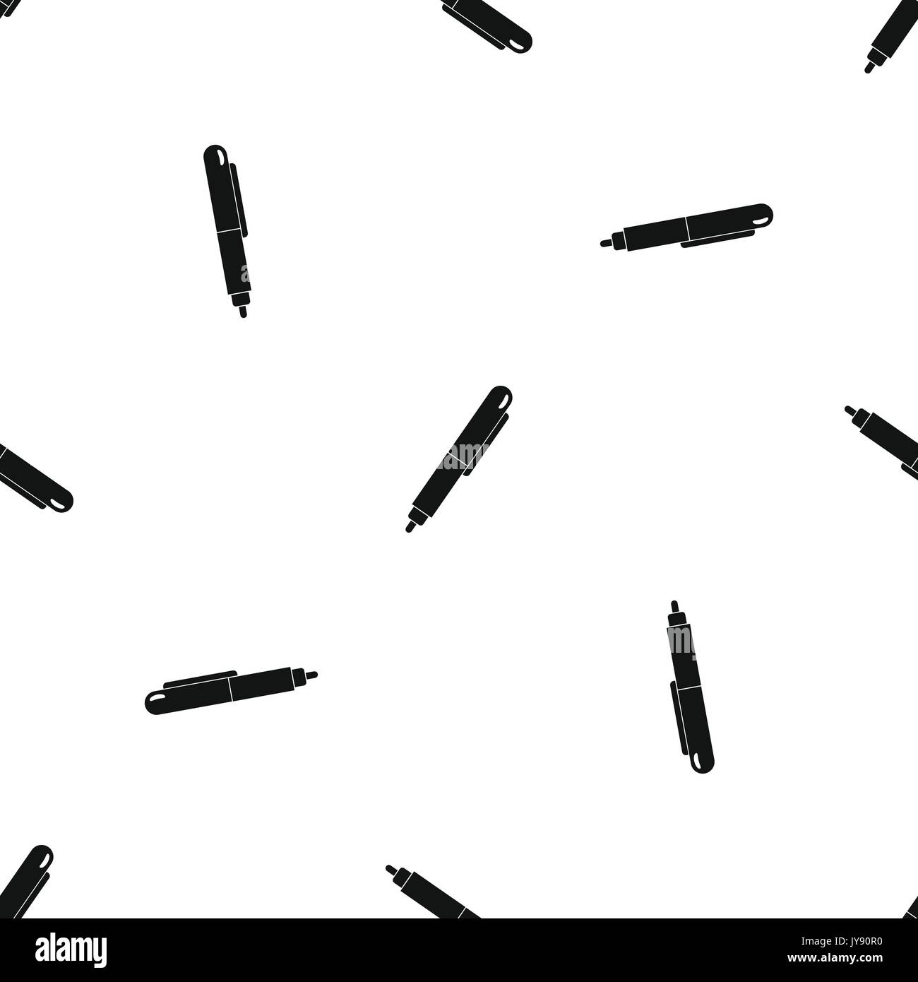 Marker pen pattern seamless black Stock Vector Image & Art - Alamy