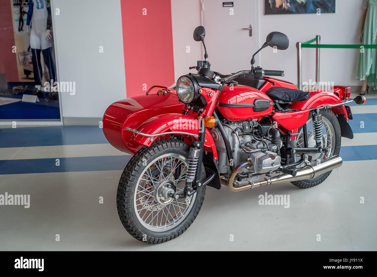 SOCHI, RUSSIA - APRIL 23, 2017, motorcycle Ural Stock Photo - Alamy