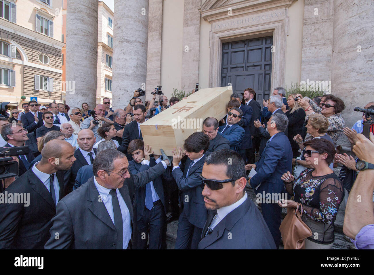 The funeral of Italian fashion designer Carla Fendi in Rome Where: Rome ...