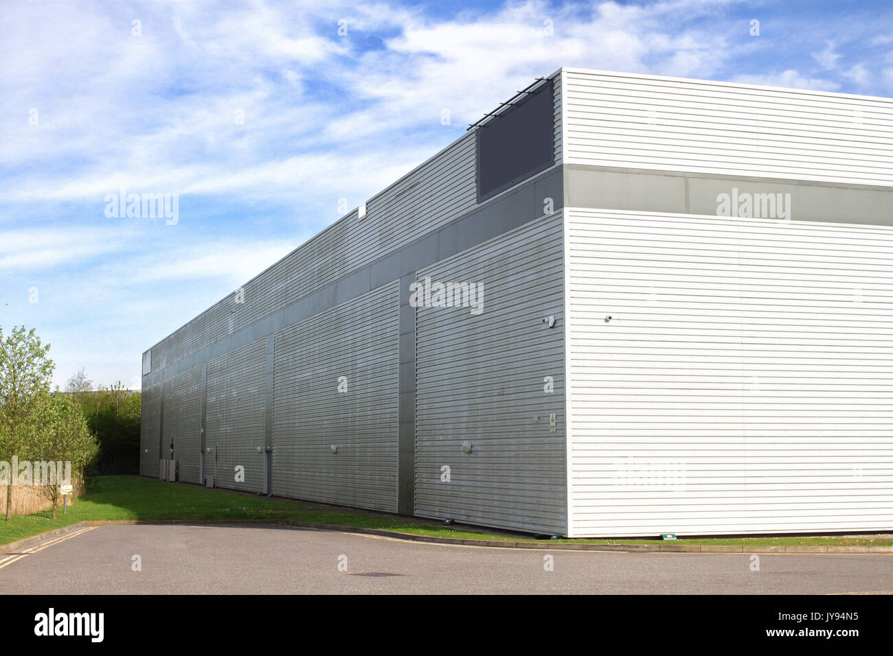 English modern building in England Great Britain Stock Photo - Alamy