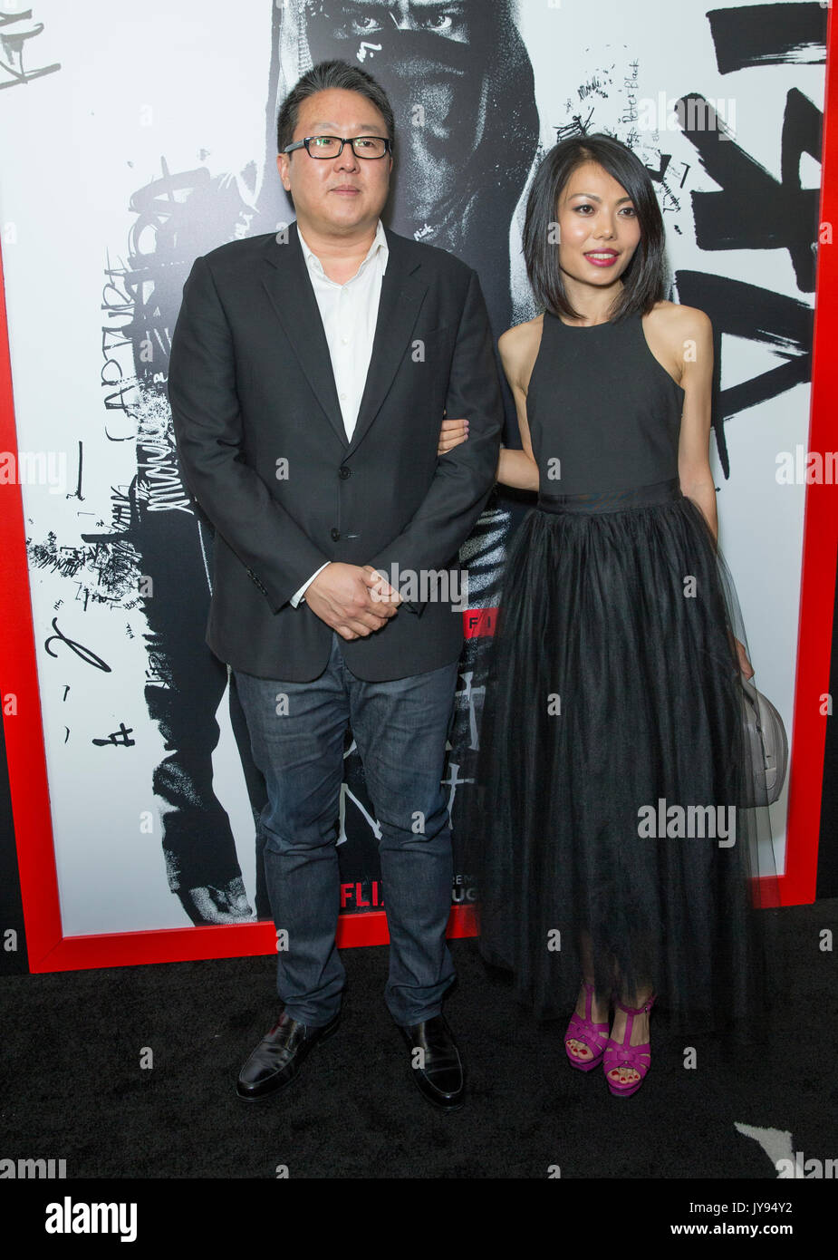 New York, NY USA - August 17, 2017: Roy Lee and gust attend Netflix ...
