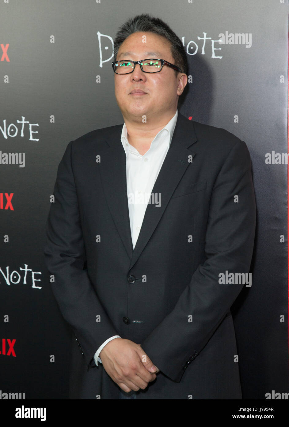 New York, NY USA - August 17, 2017: Roy Lee attends Netflix premiere ...