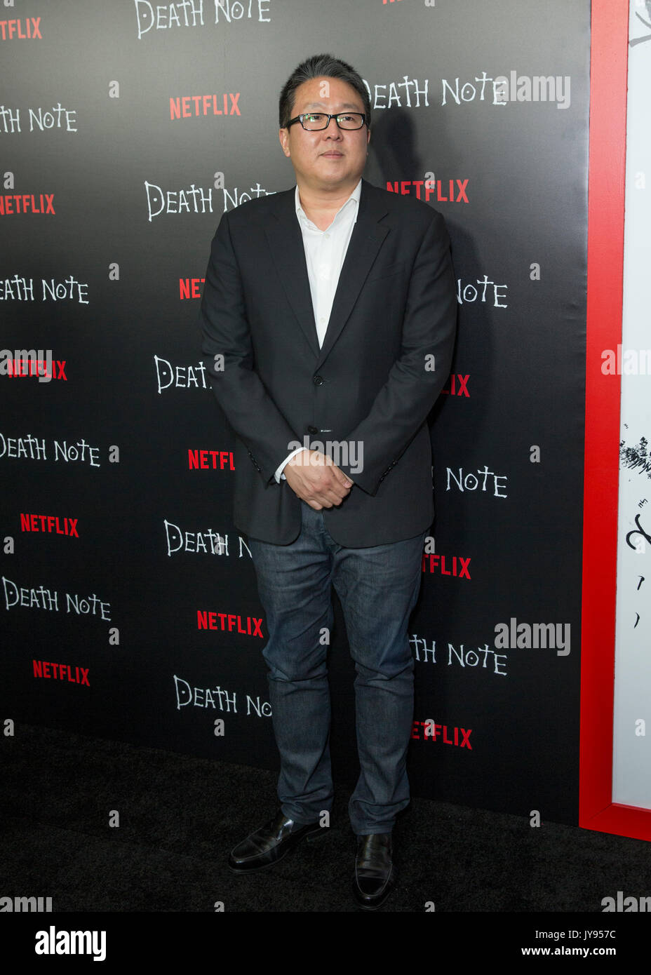 New York, NY USA - August 17, 2017: Roy Lee attends Netflix premiere ...