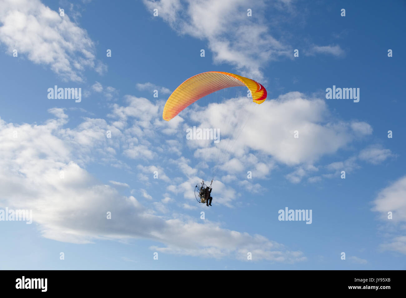 Canopy powered paraglider hi-res stock photography and images - Alamy
