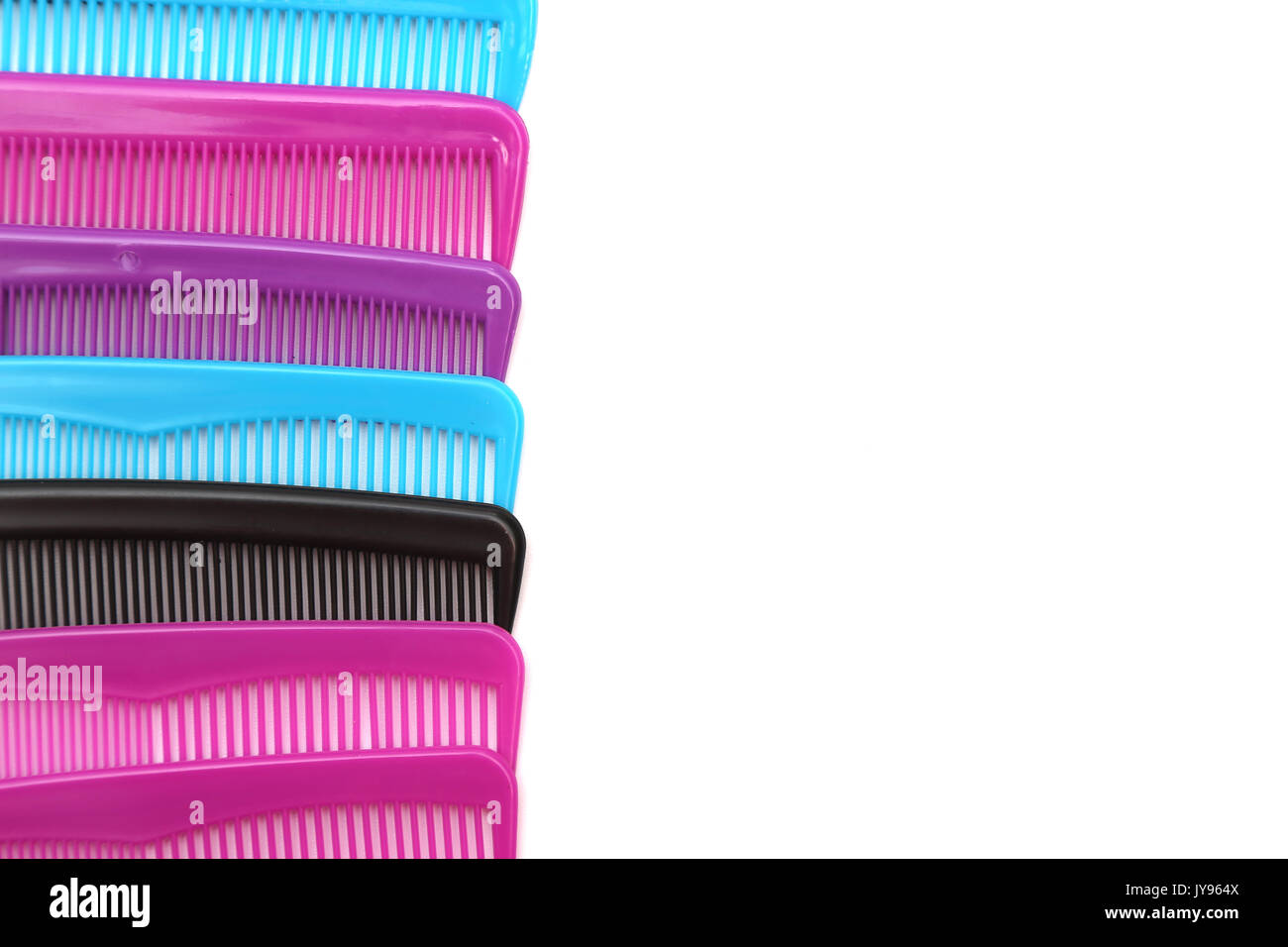 Purple combs hi-res stock photography and images - Alamy