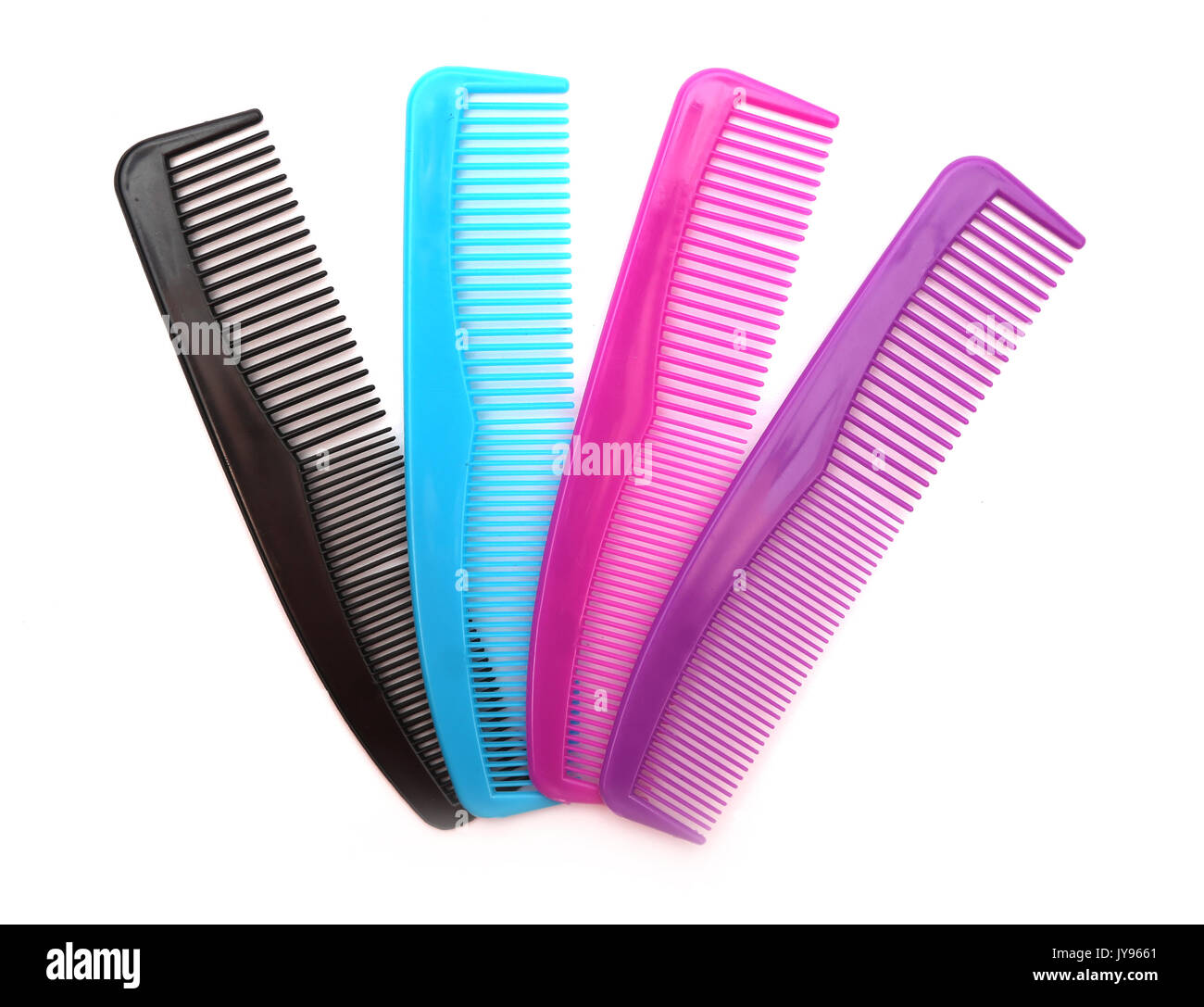 Purple combs hi-res stock photography and images - Alamy