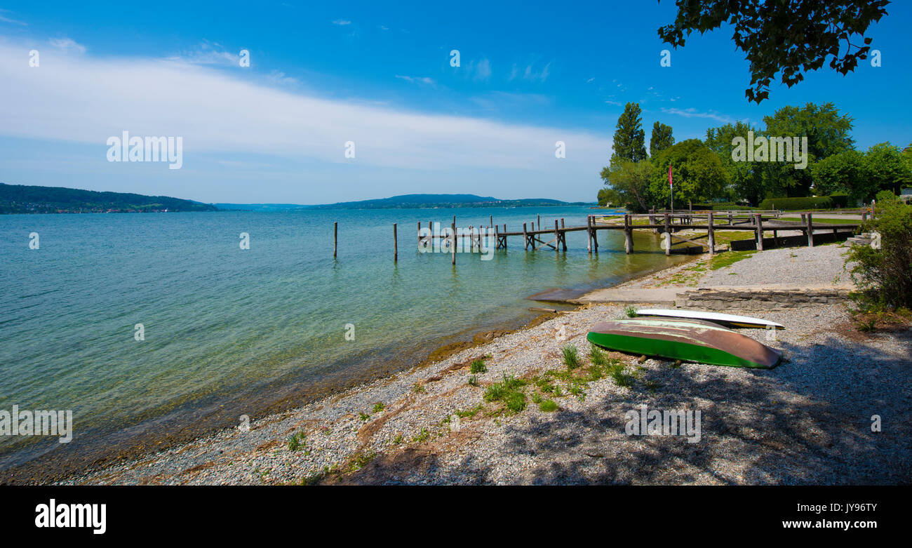 Monastery and fountain at lake constance hi-res stock photography and ...