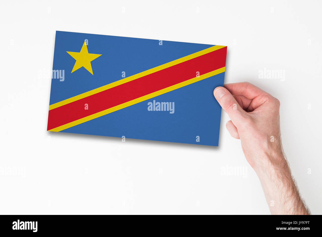 Democratic republic of congo flag hi-res stock photography and images ...