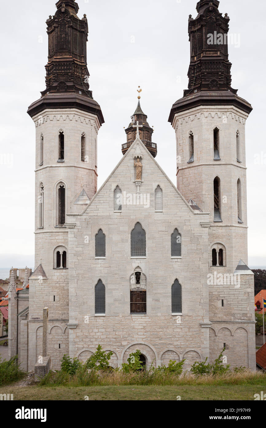 Visby church hi-res stock photography and images - Alamy