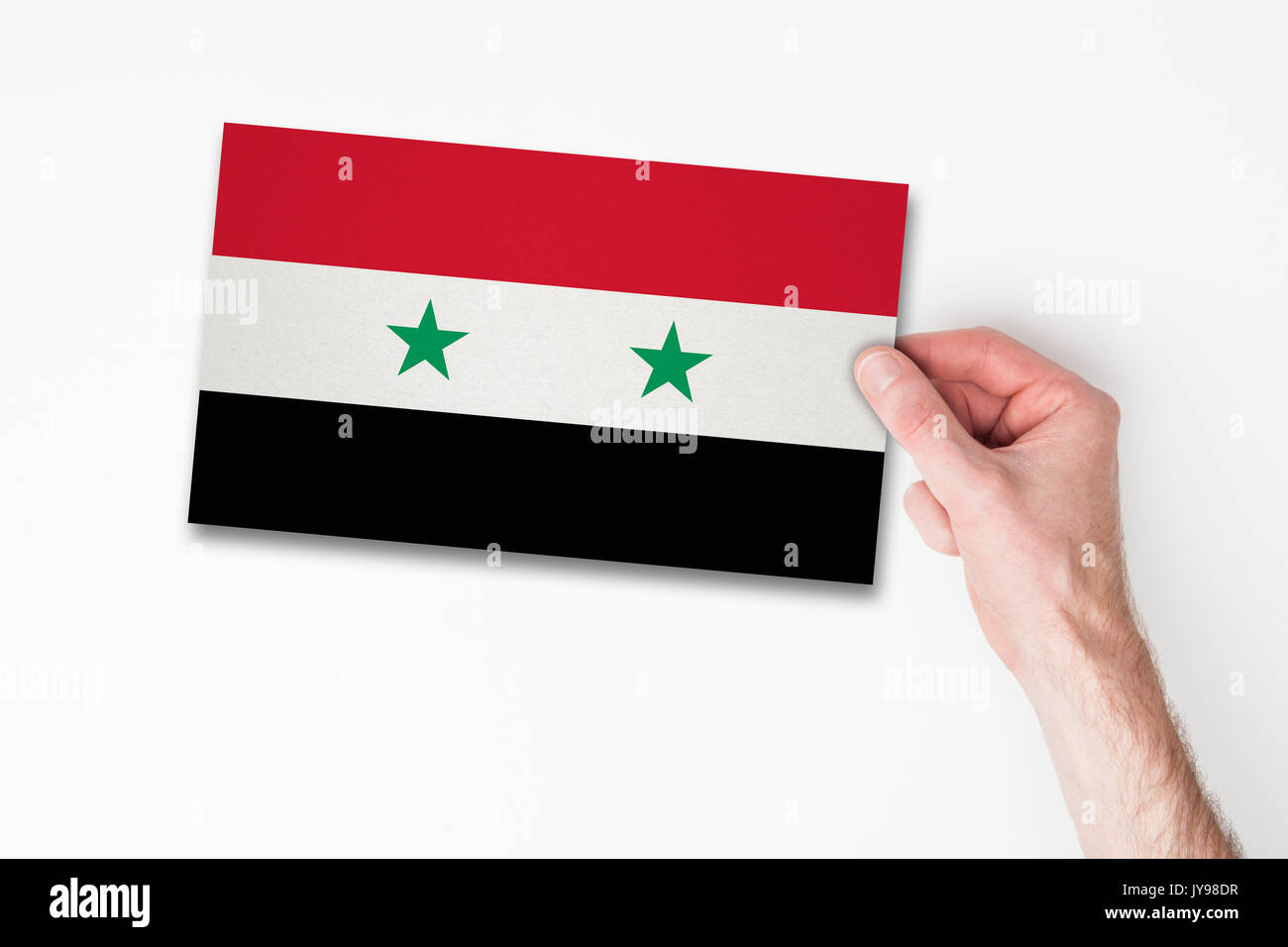 Official flag of syria hi-res stock photography and images - Alamy