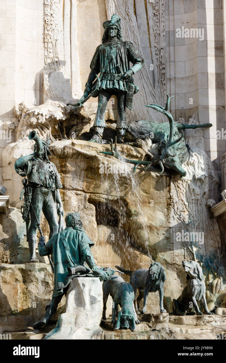 Fountain of king matthias hi-res stock photography and images - Alamy