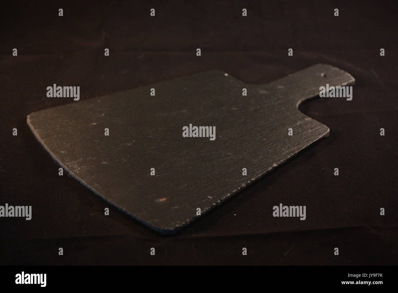Slate chopping board Stock Photo - Alamy