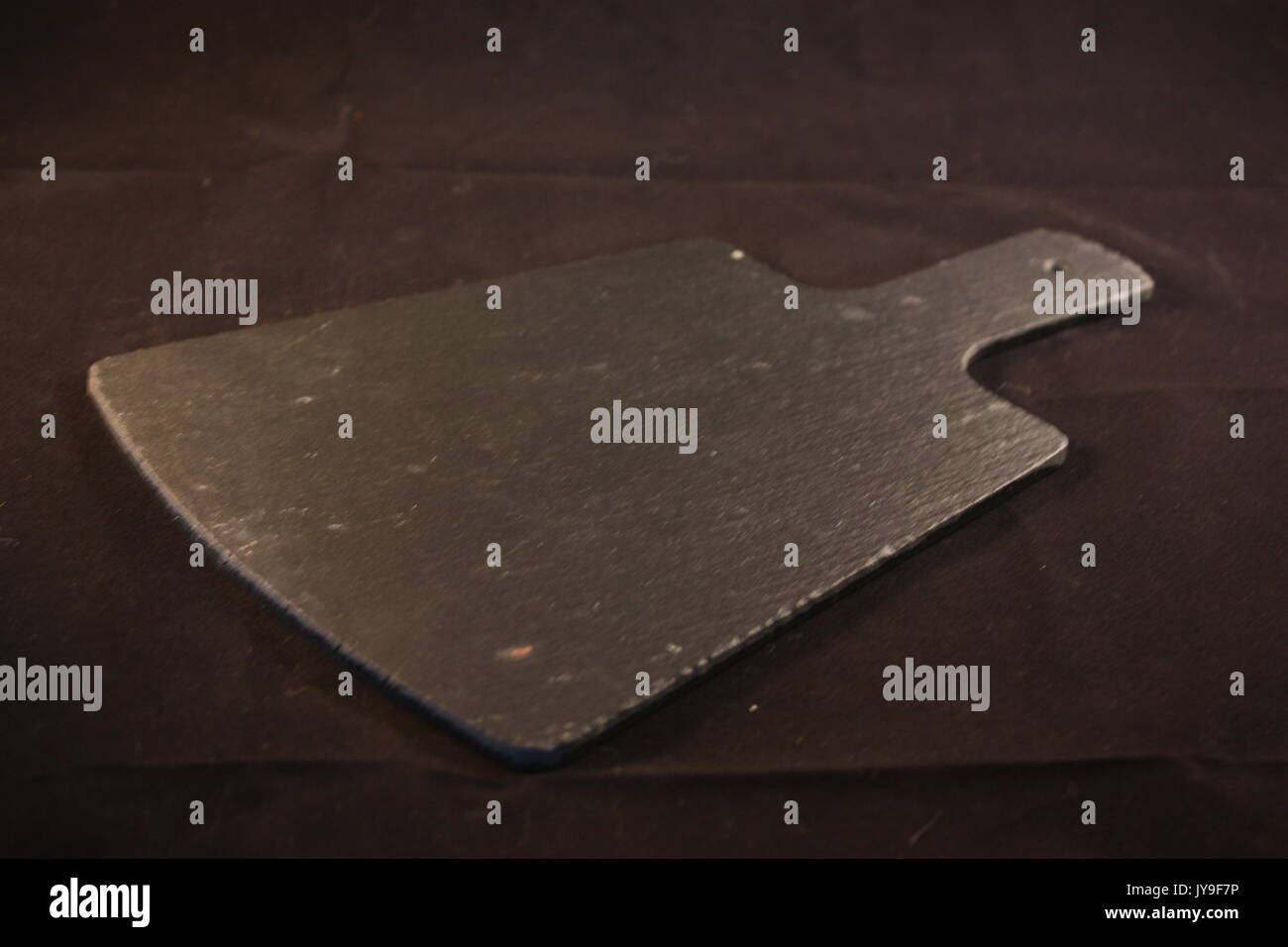 Slate chopping board Stock Photo - Alamy