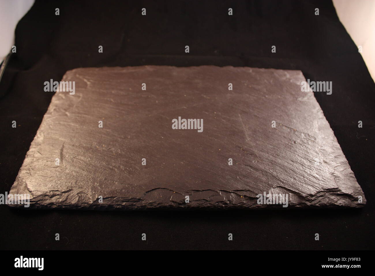 Slate chopping board Stock Photo - Alamy