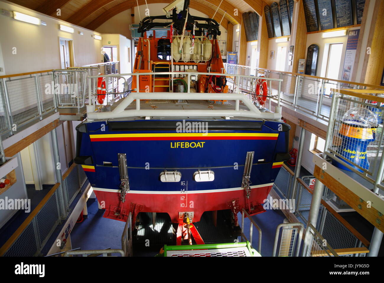 Moelfre Lifeboat Station Stock Photo - Alamy